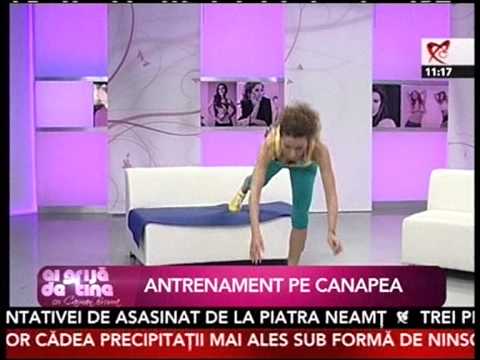 Antrenamente pe canapea | Carmen Bruma
